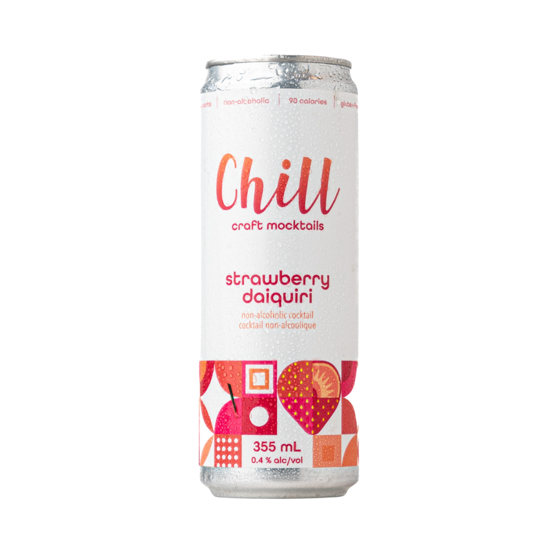 Strawberry Daiquiri Mocktail – Chill Street Craft Beverage Co.